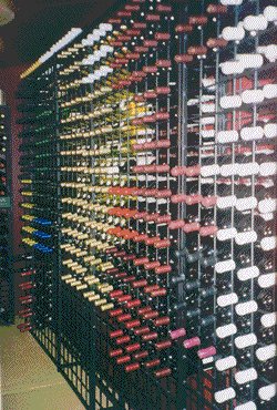 Steel Mesh Wine Racks